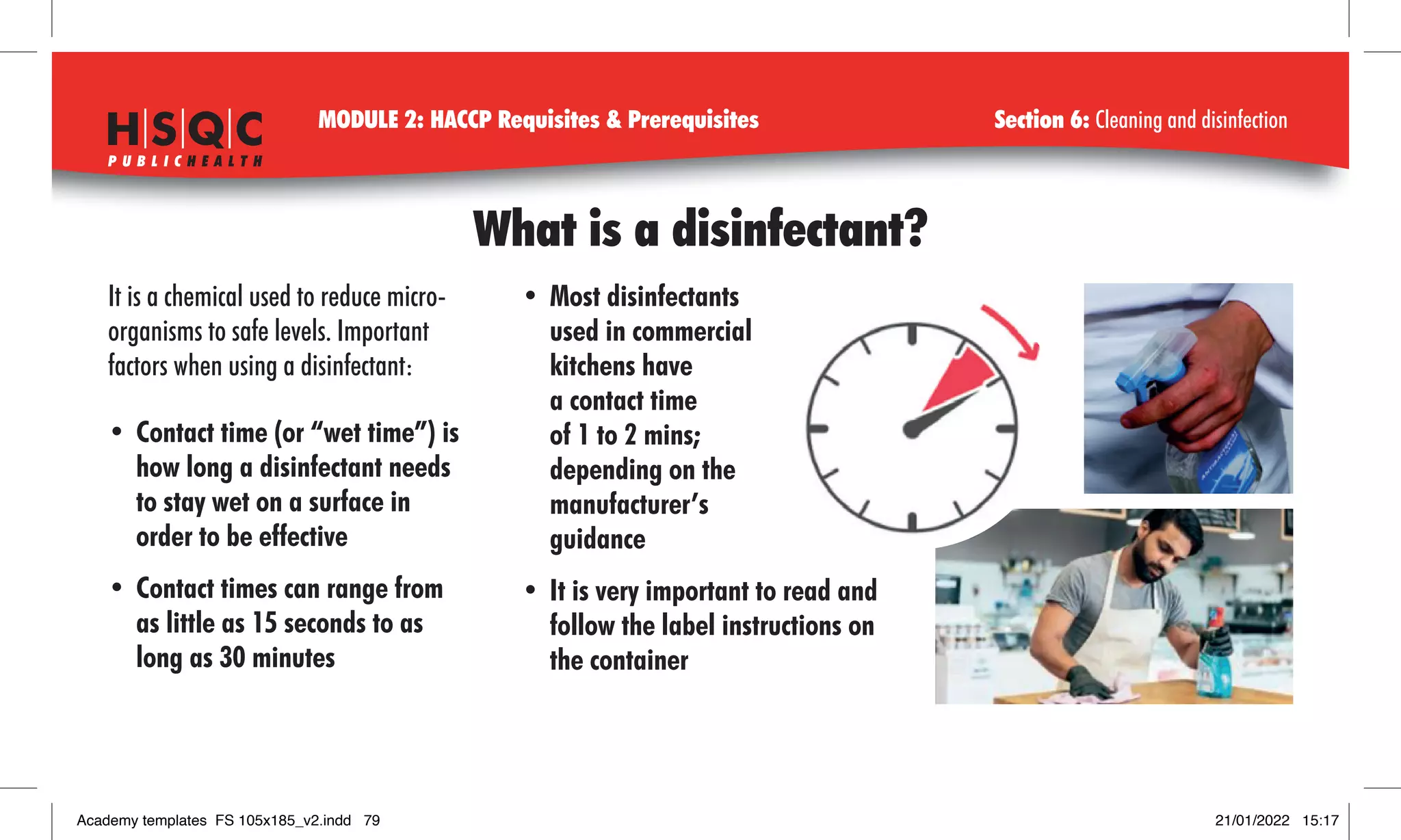 Cleaning and disinfection | PDF