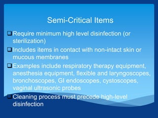 Cleaning and disinfection of hospital | PPTX