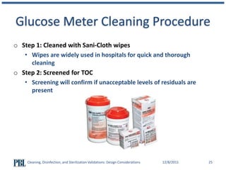 Cleaning, Disinfection, and Sterilization Validations of Reusable ...