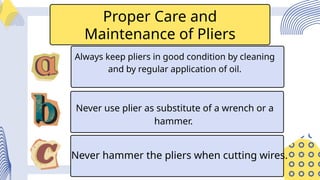 Cleaning and Maintenance of Electronic Tools.pptx