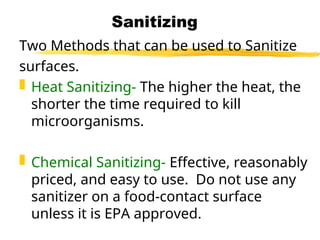 Cleaning and Sanitization Methods for Safe Environment.ppt