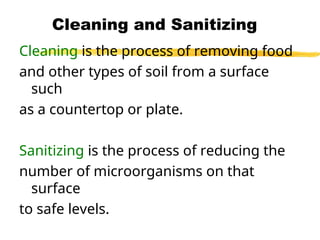 Cleaning and Sanitization Methods for Safe Environment.ppt