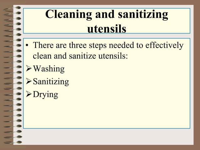 Cleaning and sanitizing | PPTX | Home Appliances | Home & Garden