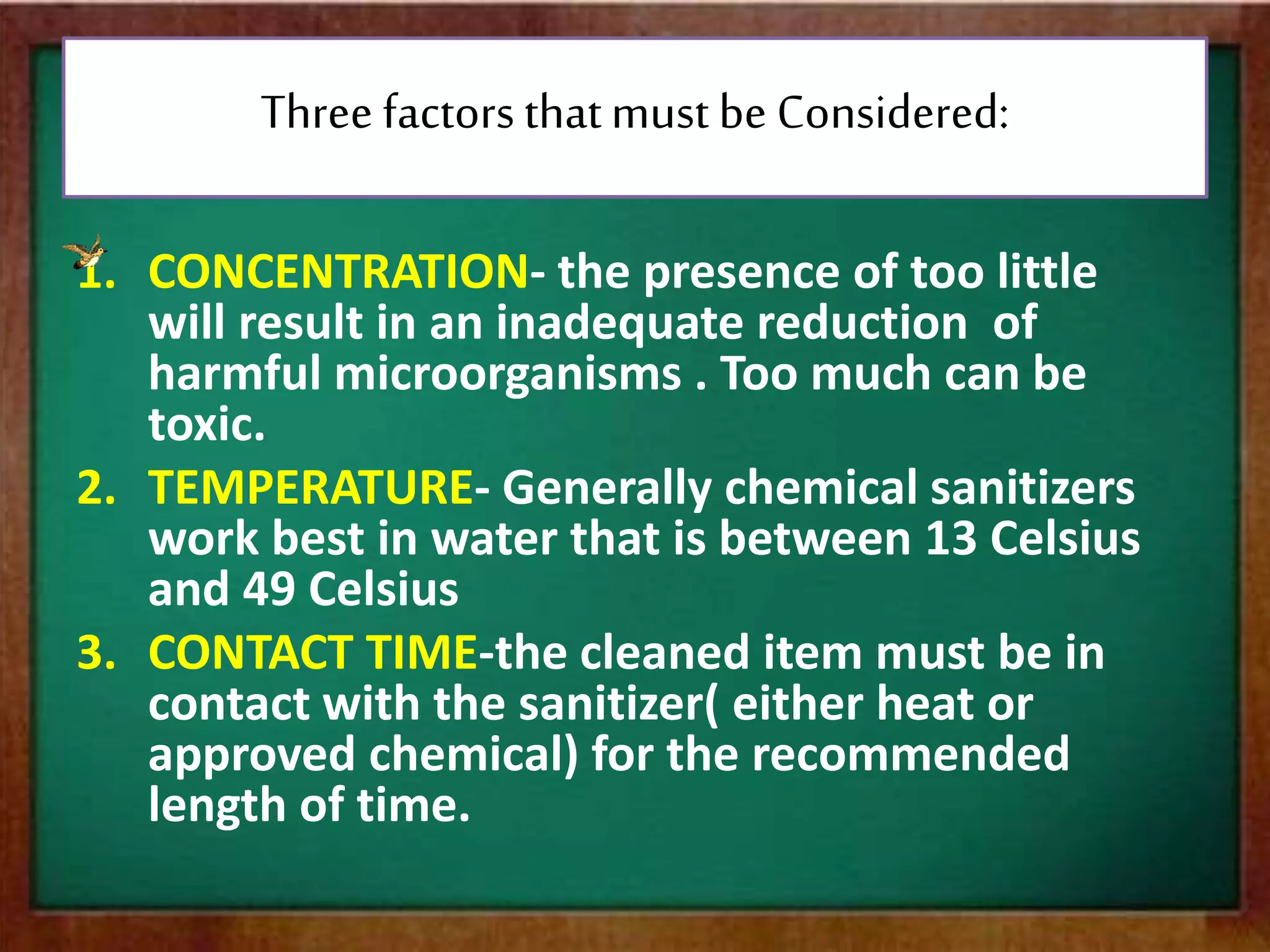 Cleaning and sanitizing | PPTX