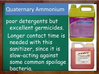 Cleaning and sanitizing | PPTX