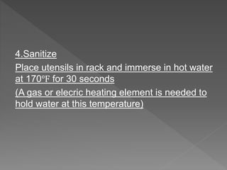 Cleaning and sanitizing | PPTX