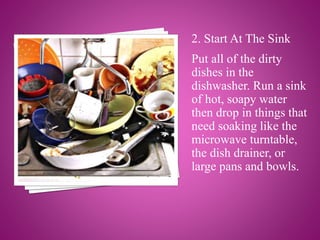 Cleaning and sanitizing kitchen | PPTX
