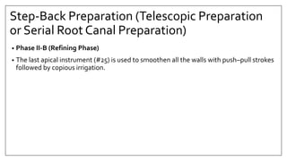 Techniques and Principles of Cleaning and Shaping | PPT