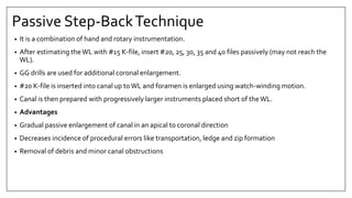 Techniques and Principles of Cleaning and Shaping | PPT