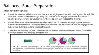 Techniques and Principles of Cleaning and Shaping | PPTX