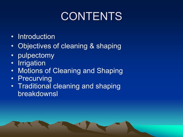 CLEANING AND SHAPING | PPT