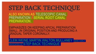 Cleaning and shaping of Root canal system | PPTX