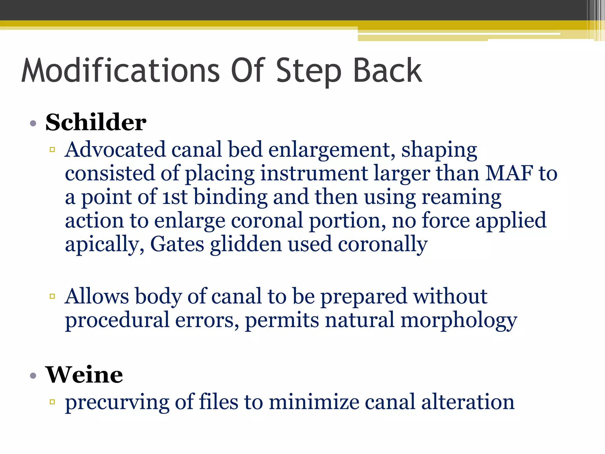 Cleaning and Shaping of Root Canal Systems | PPTX
