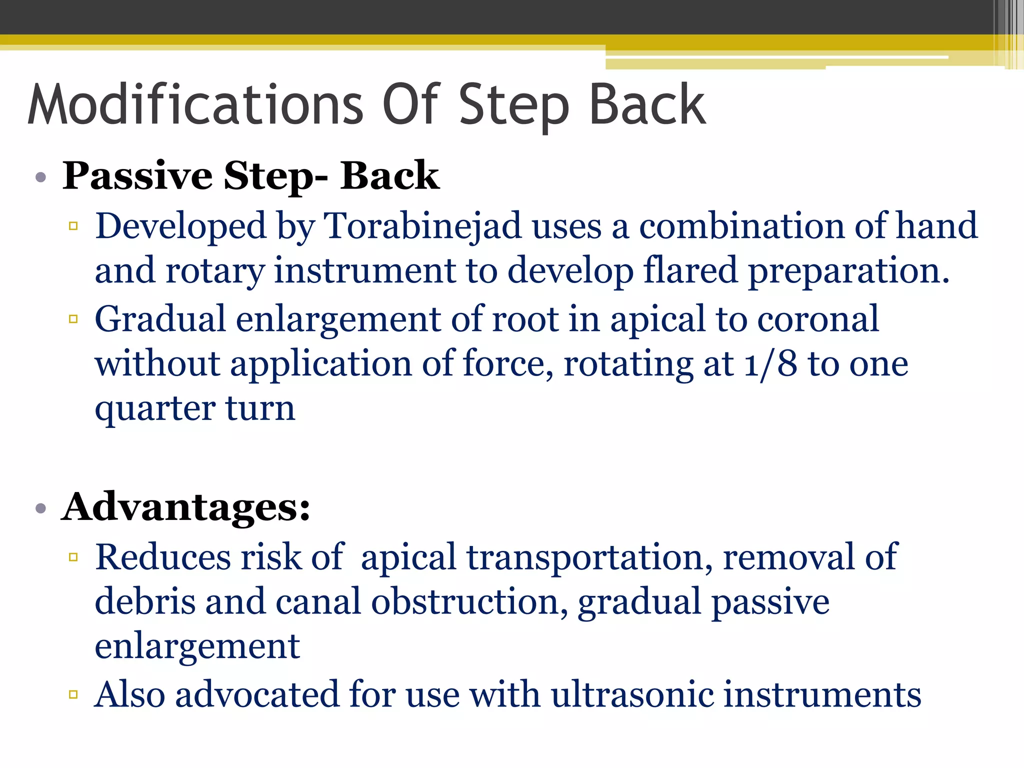 Cleaning and Shaping of Root Canal Systems | PPTX