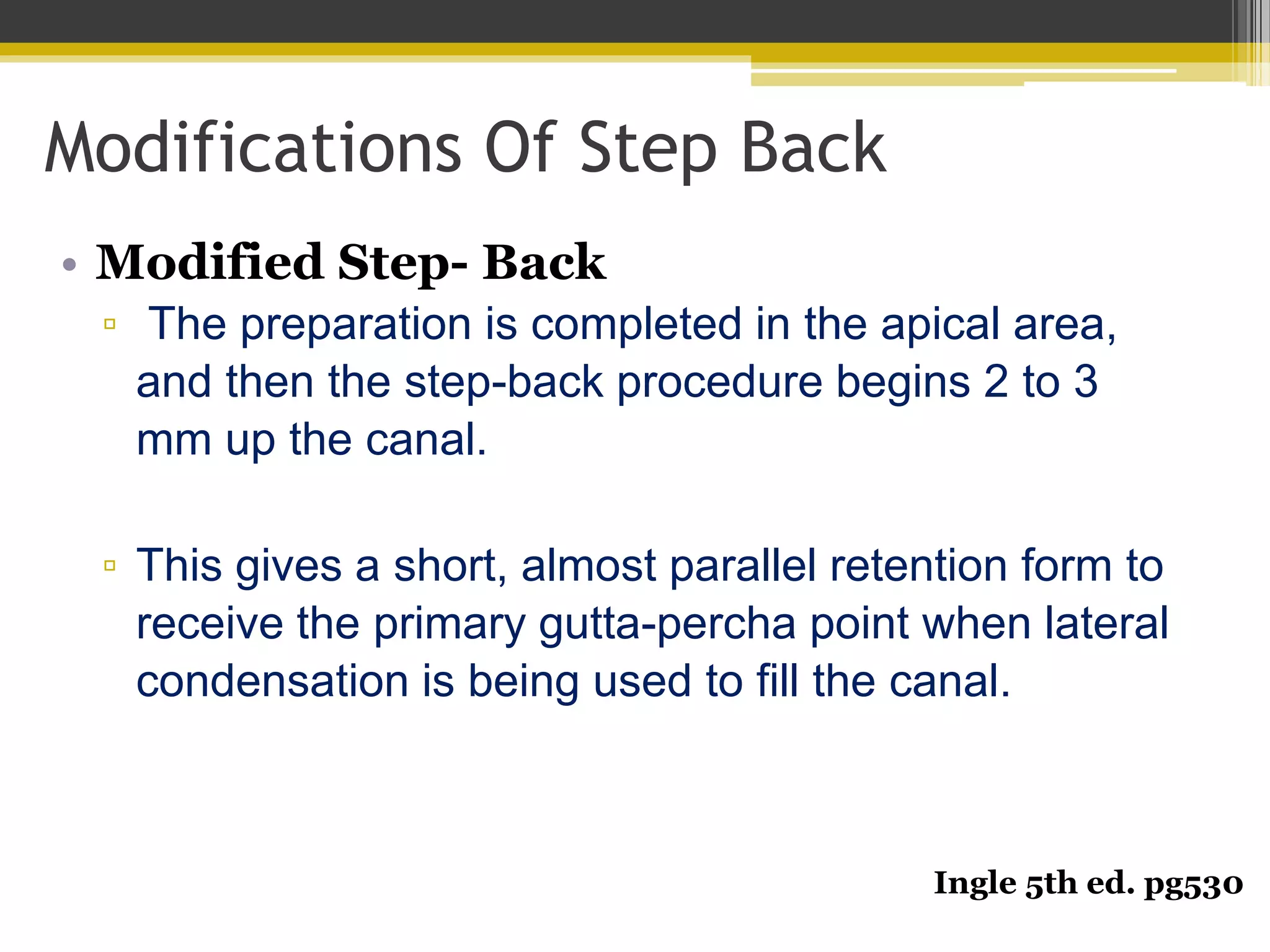 Cleaning and Shaping of Root Canal Systems | PPTX