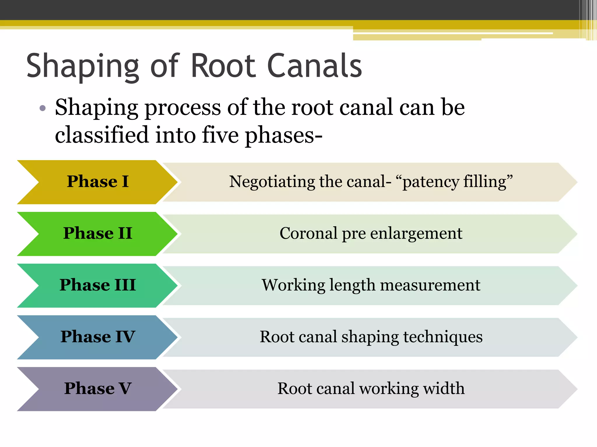 Cleaning and Shaping of Root Canal Systems | PPTX
