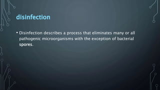 Cleaning and sterilization | PPTX