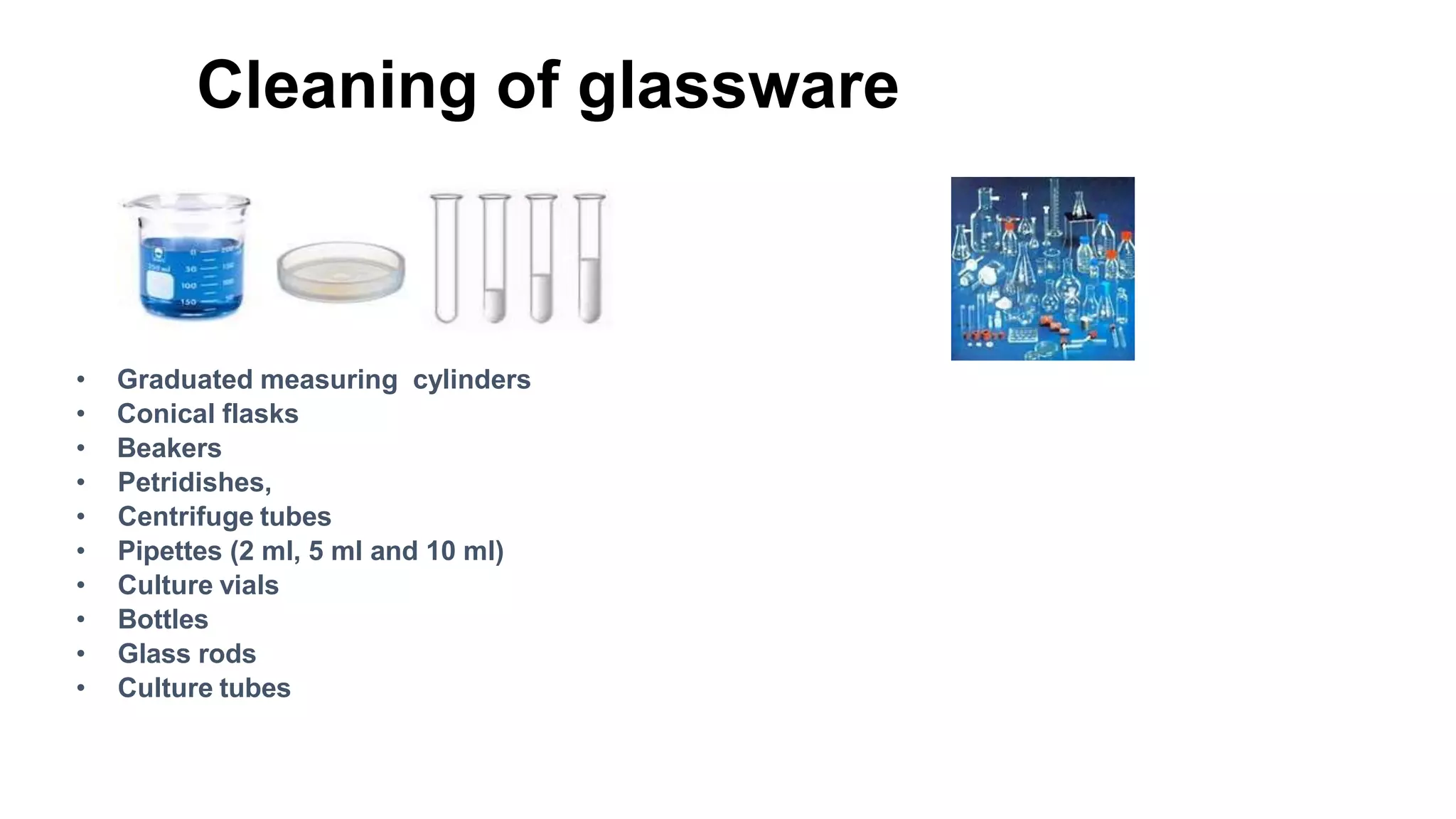 Cleaning and sterilization during tissue culture | PPTX
