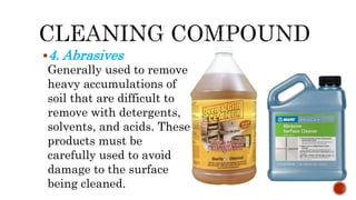 cleaning compound | PPTX