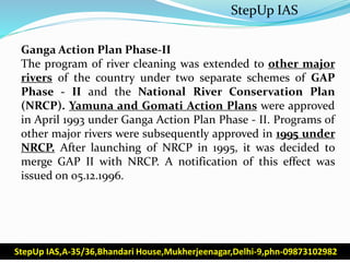 Cleaning ganga | PPTX