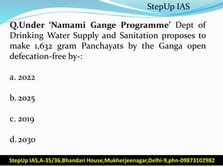 Cleaning ganga | PPTX