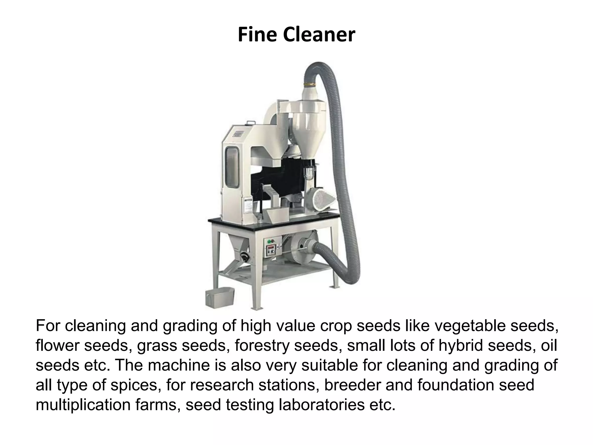 Cleaning grading of grains | PPTX