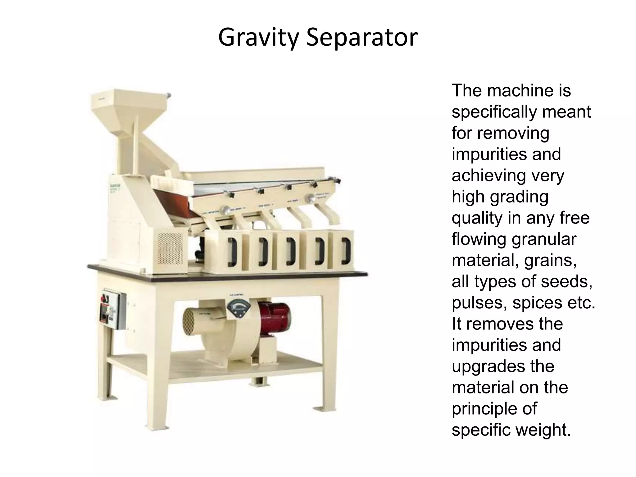 Cleaning grading of grains | PPTX