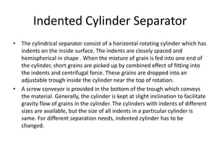 Cleaning grading of grains | PPTX