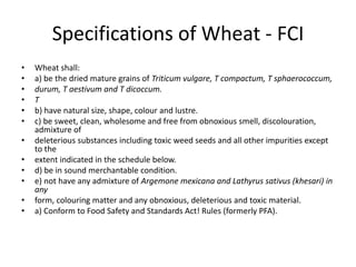 Cleaning grading of grains | PPTX
