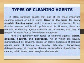 CLEANING INGREDIENTS ACTIVE AT HOME.pptx