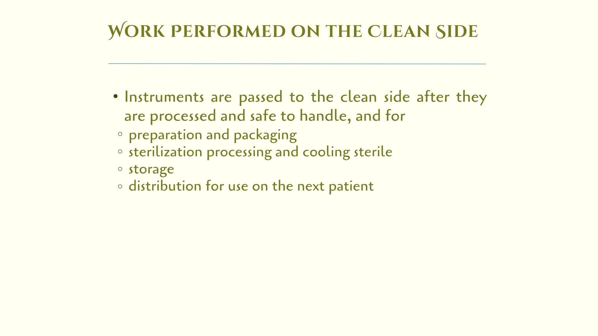 Cleaning in sterile areas.pdf explain why personal protective equipment ...