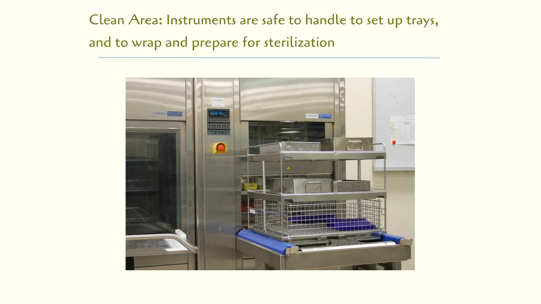 Cleaning in sterile areas.pdf explain why personal protective equipment ...