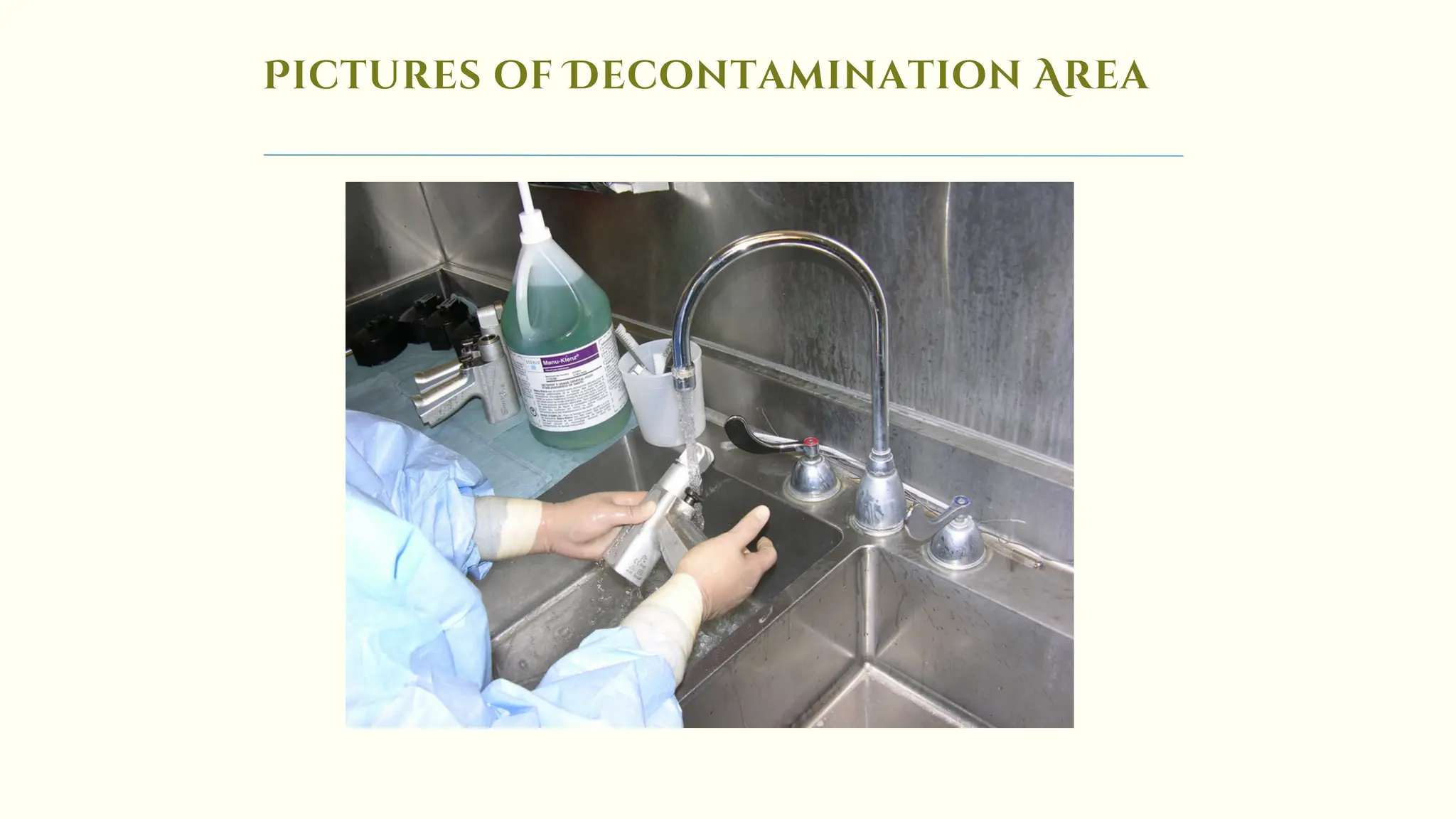 Cleaning in sterile areas.pdf explain why personal protective equipment ...