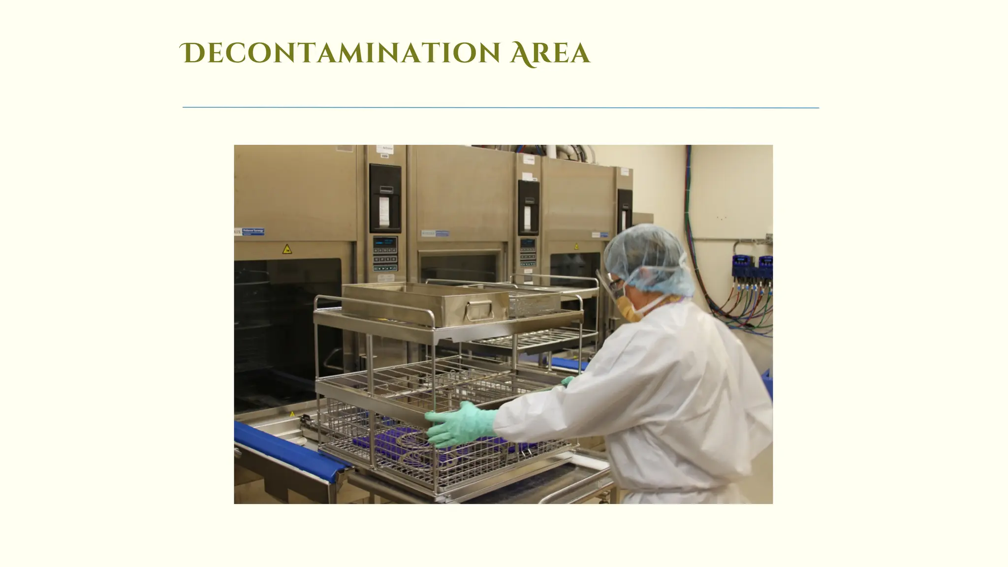 Cleaning in sterile areas.pdf explain why personal protective equipment ...