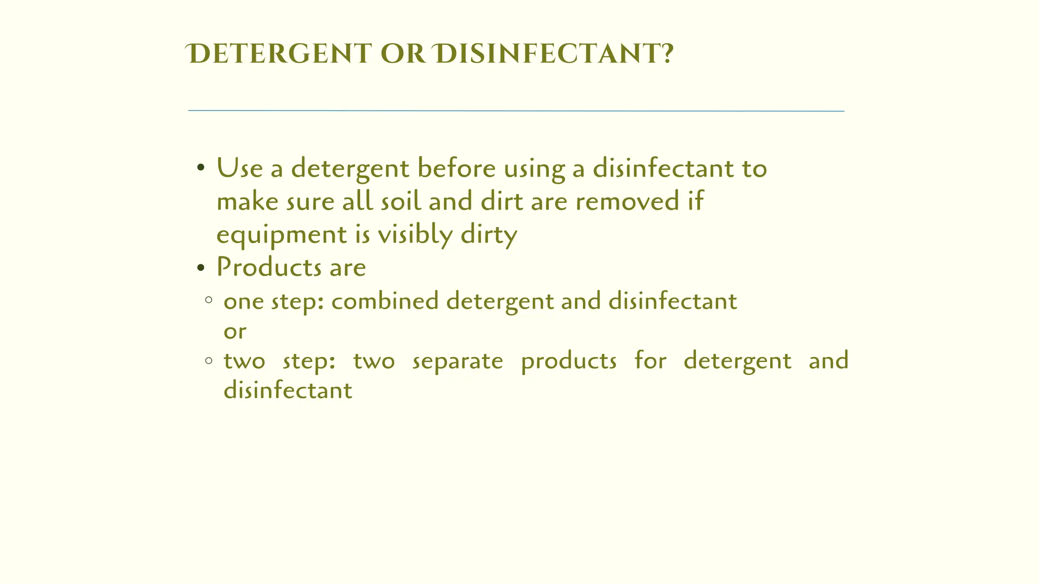 Cleaning in sterile areas.pdf explain why personal protective equipment ...