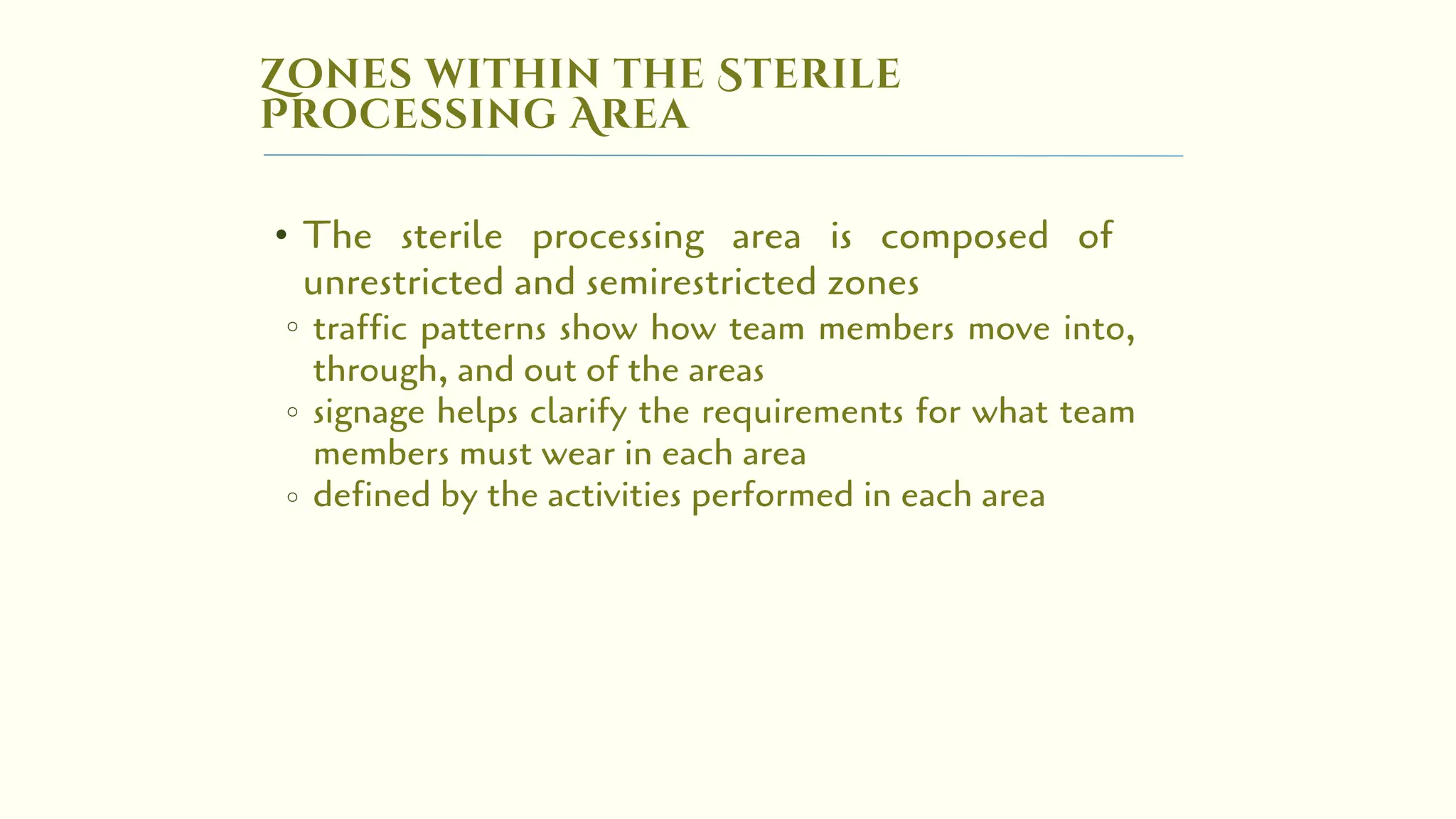 Cleaning in sterile areas.pdf explain why personal protective equipment ...