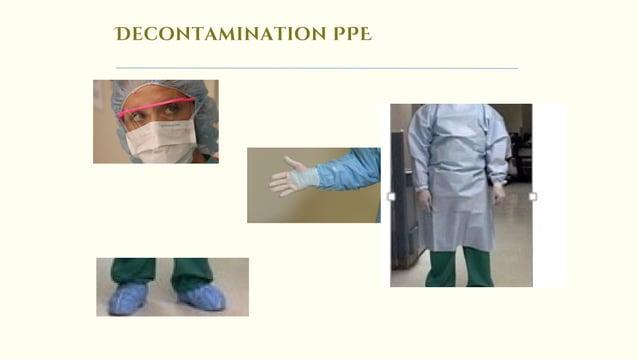Cleaning in sterile areas.pdf explain why personal protective equipment ...