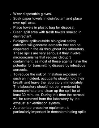 Cleaning laboratory techniques 3 | DOCX