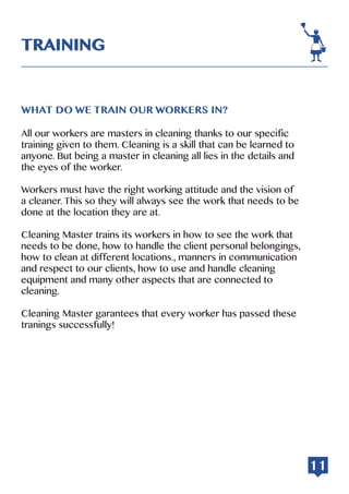 Cleaning Master Profile | PDF