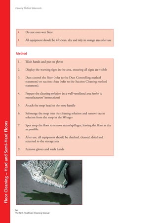 Cleaning method statements 2004 uk | PDF