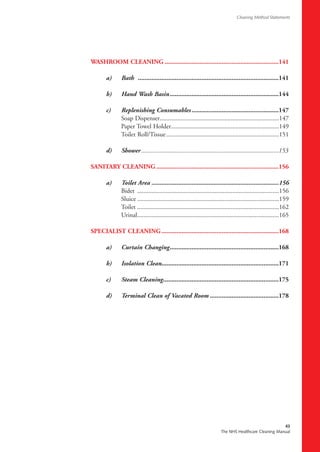 Cleaning method statements 2004 uk | PDF
