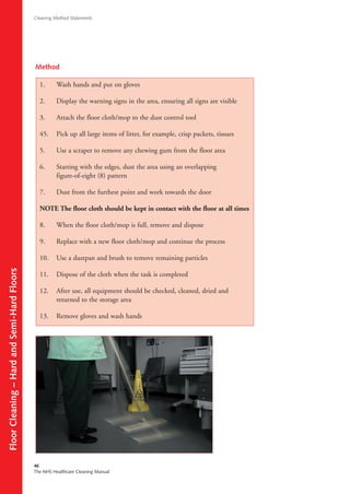 Cleaning method statements 2004 uk | PDF