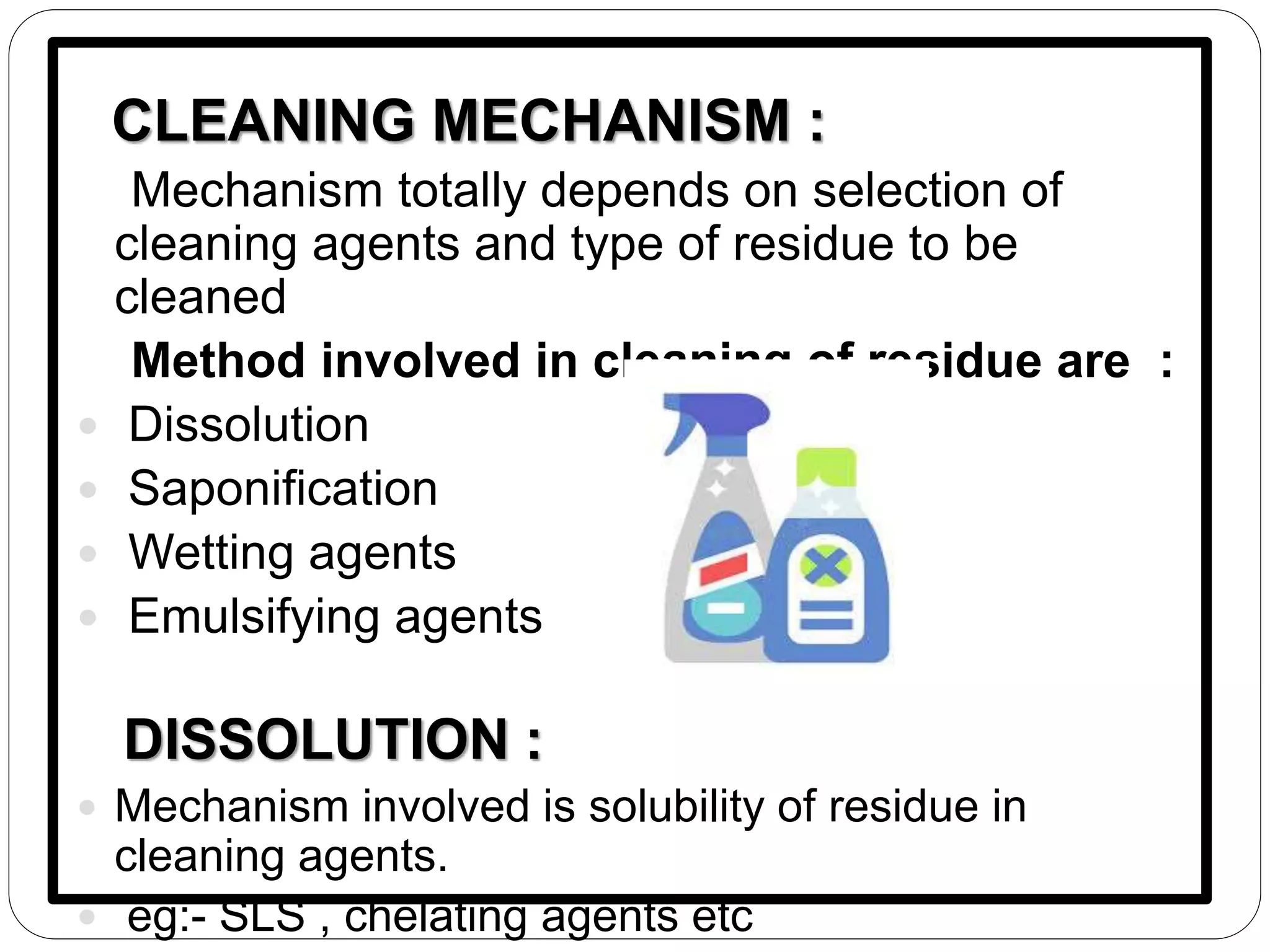 Cleaning of equipment | PPTX
