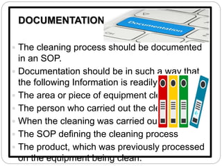 Cleaning of equipment | PPTX