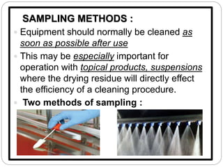 Cleaning of equipment | PPTX | Pharmaceutical Industry | Industries