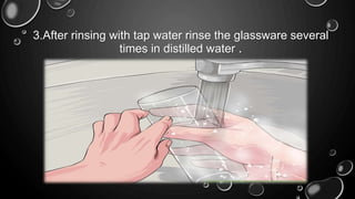 Cleaning of new glassware by rahul gautam | PPTX