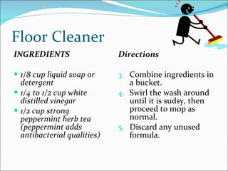 Cleaning products presentation | PPT