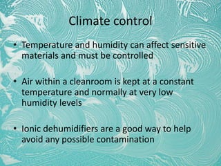 Cleaning room basics | PPTX