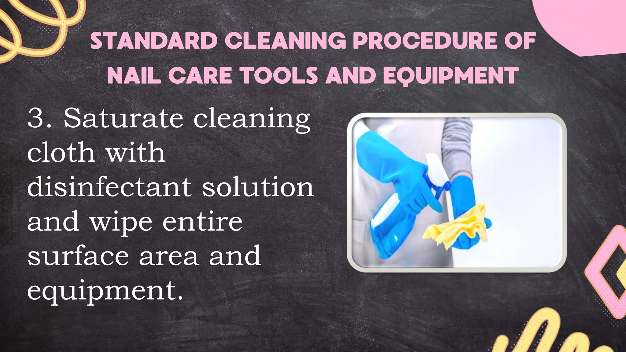 CLEANING STANDARD PROCEDURE OF NAIL CARE TOOLS AND EQUIPMENT.pptx