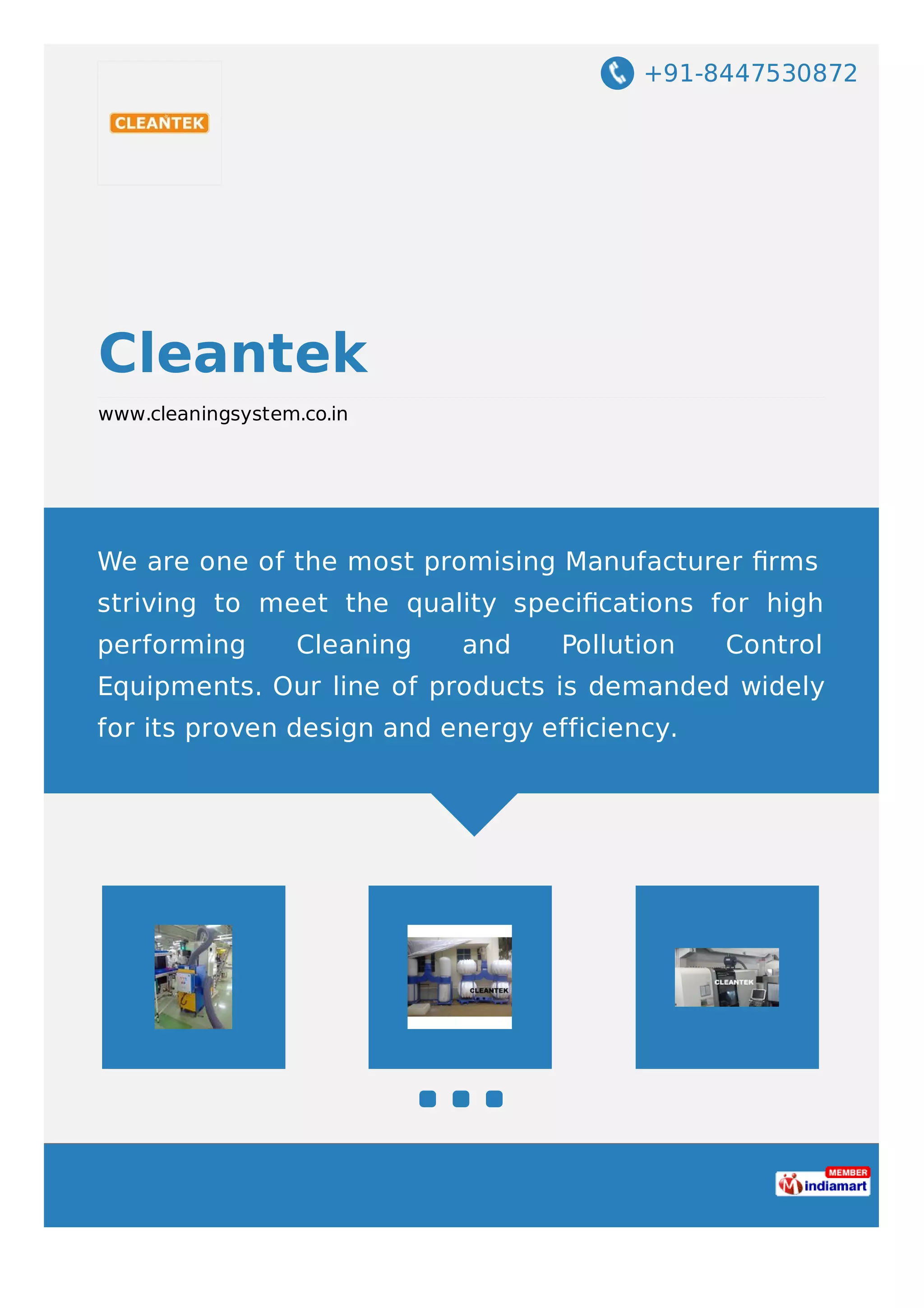 Cleantek, Coimbatore, Fume Extractor | PDF